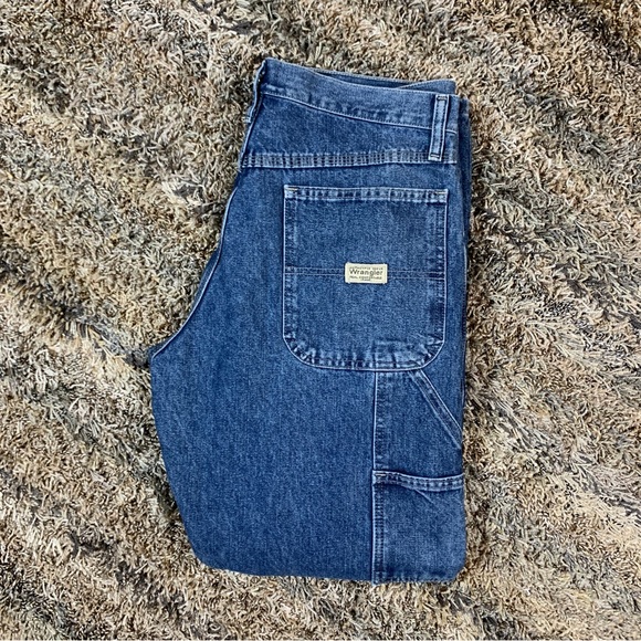 Wrangler | Jeans | Vintage Wrangler Carpenter Blue Jeans | Poshmark